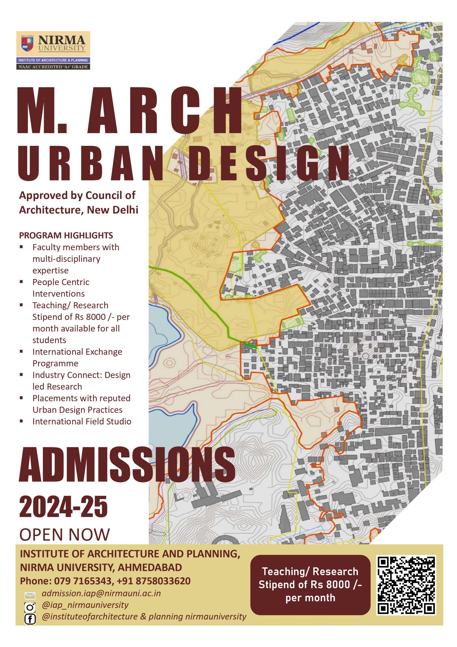 M Arch Admission 2024. Institute of Architecture and Planning Admission ...